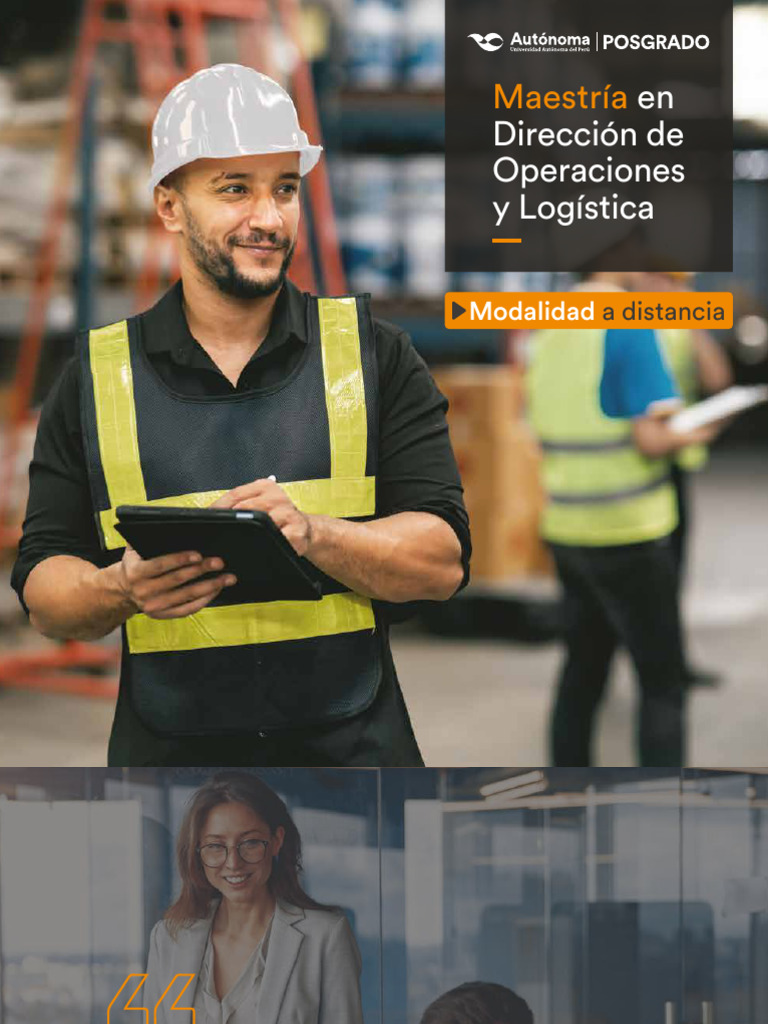 Brochure Direcciòn de Operaciones y Logistica | PDF