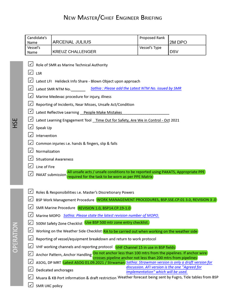 Briefing Form - Docx - DPO ARCENAL | PDF