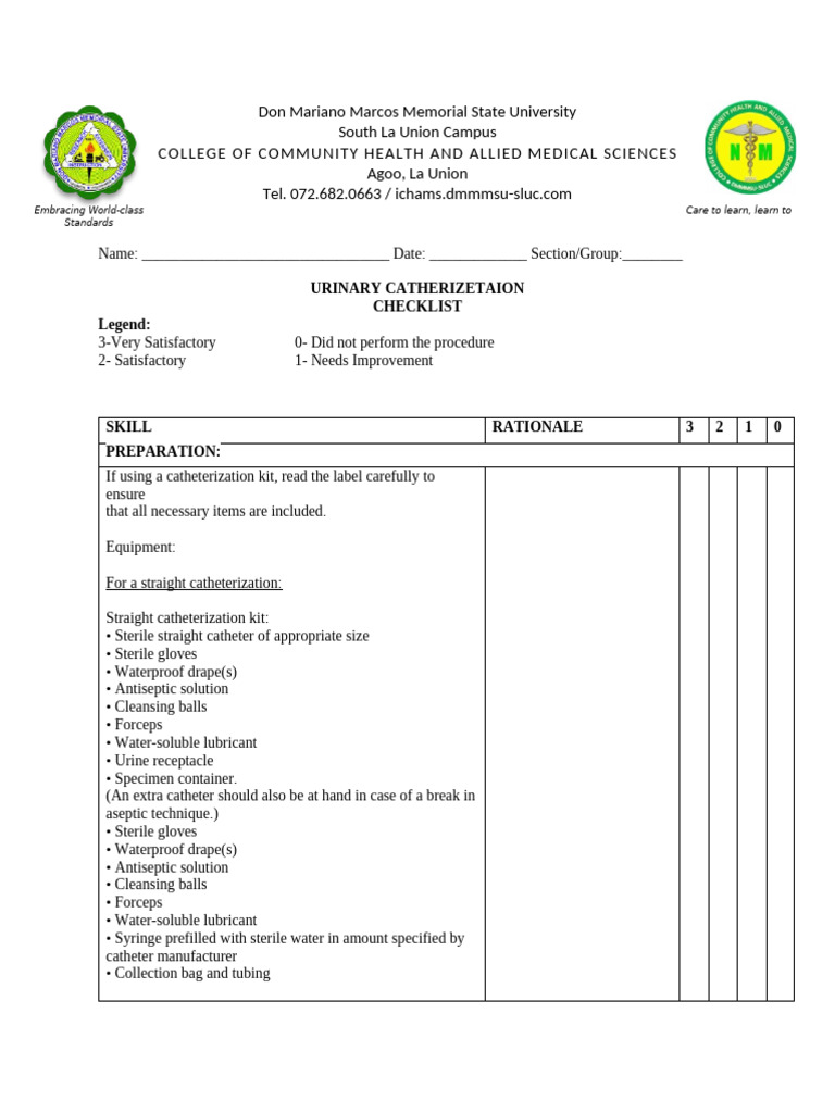 CI Manual CATHETERIZATION | PDF