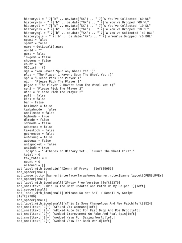 HelperCpsFree Lua | PDF