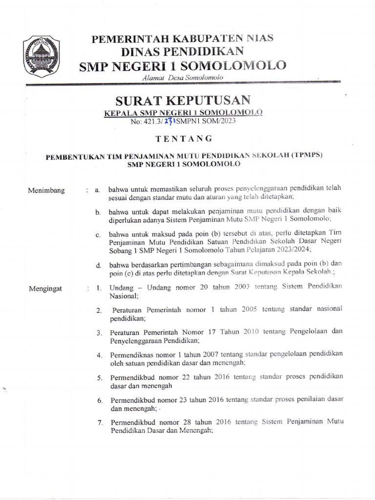 SK TPMPS | PDF