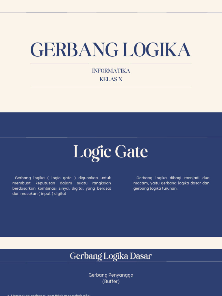 Gerbang Logika | PDF