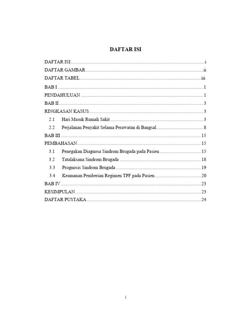 Daftar Isi | PDF