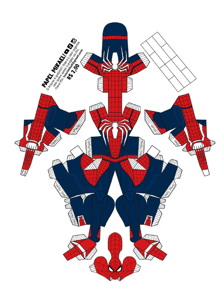 Spiderman Playstation - Papel Mikael | PDF