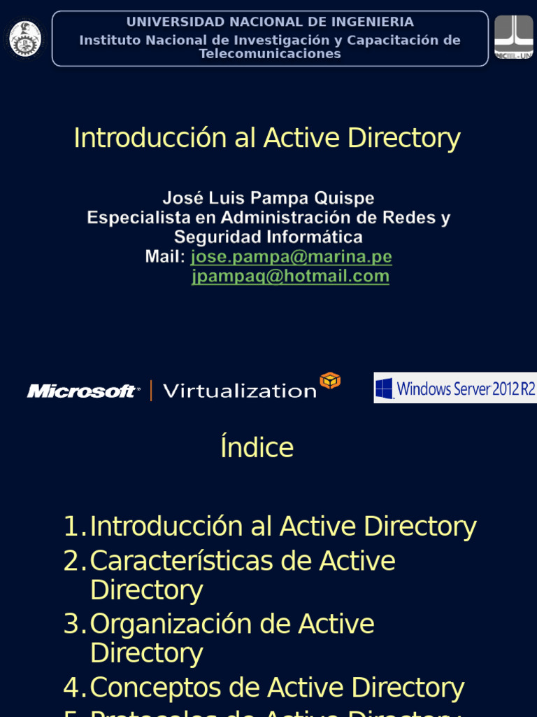 Introduccion de Active Directory | PDF
