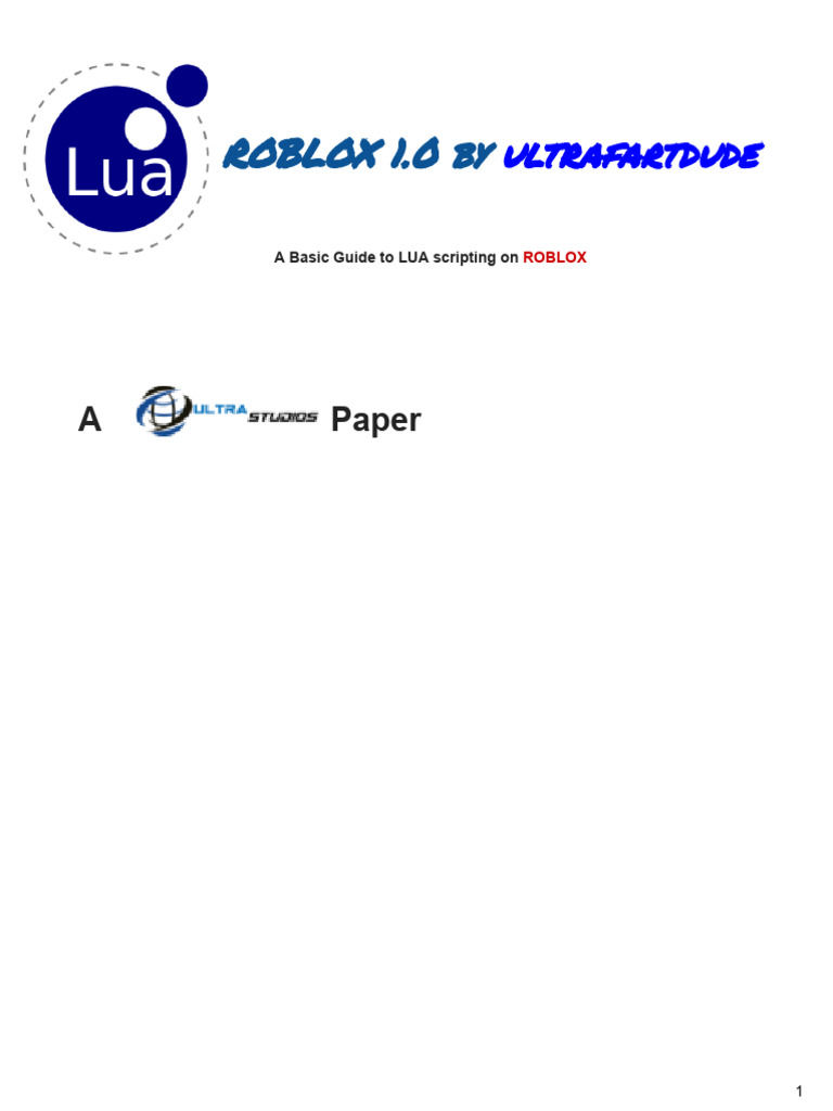 LUA Learning | PDF