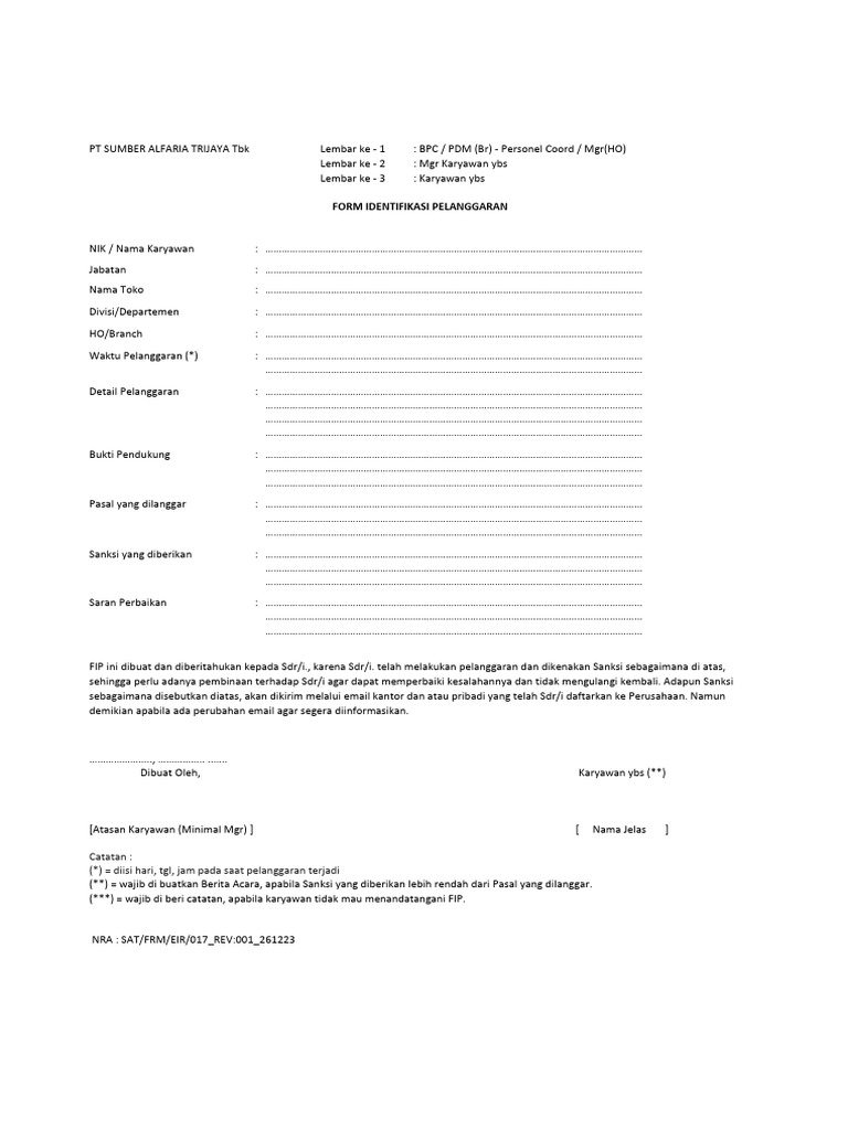 Form Fip 2024 - Diedit | PDF