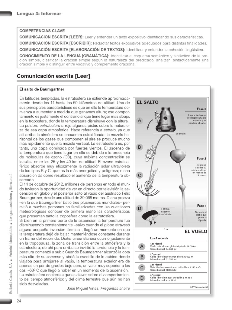 Aprende Lo Ba Sico Unidad 3 Lengua - 0957616 | PDF