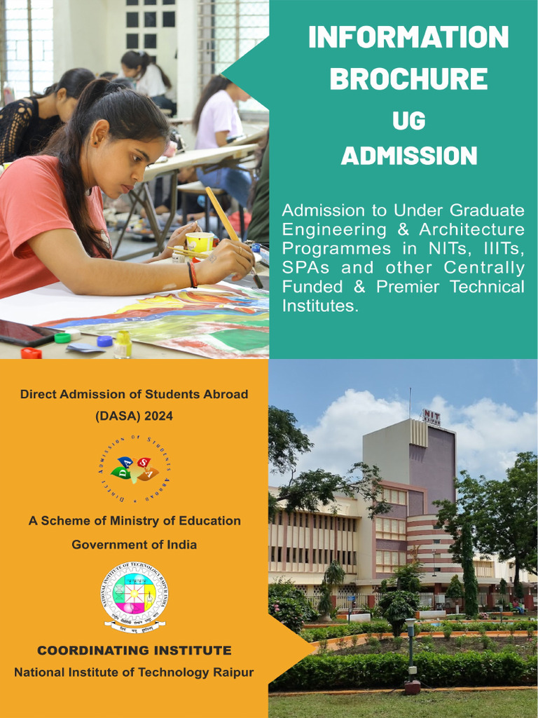 Brochure Ug Nitrr Dasa 2024 | PDF