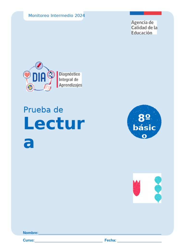 Prueba de Lectura 8º Básico 2024 | PDF | Cometa | Astronomía