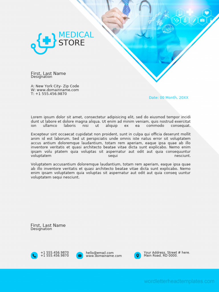 Medical Store Letterhead 1 | PDF