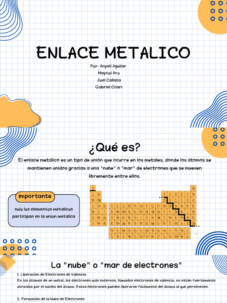 Enlace Metalico | PDF