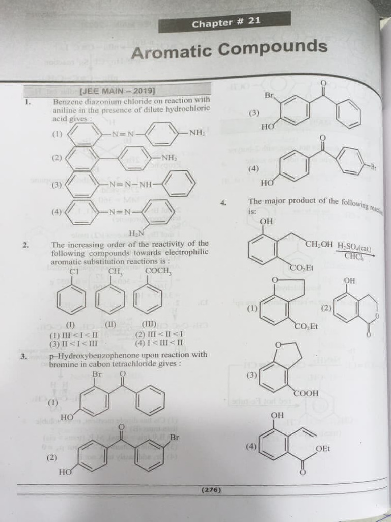 Aromatic Compounds Dpp. | PDF