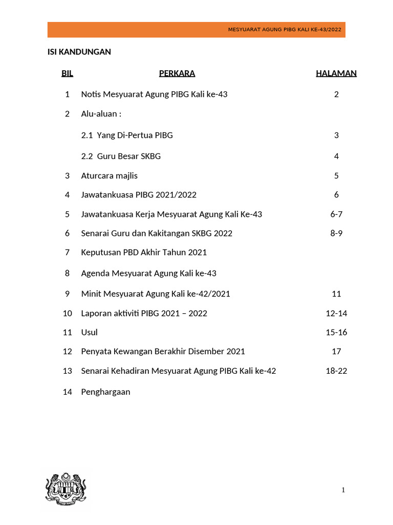 Buku Progrm 2022 | PDF