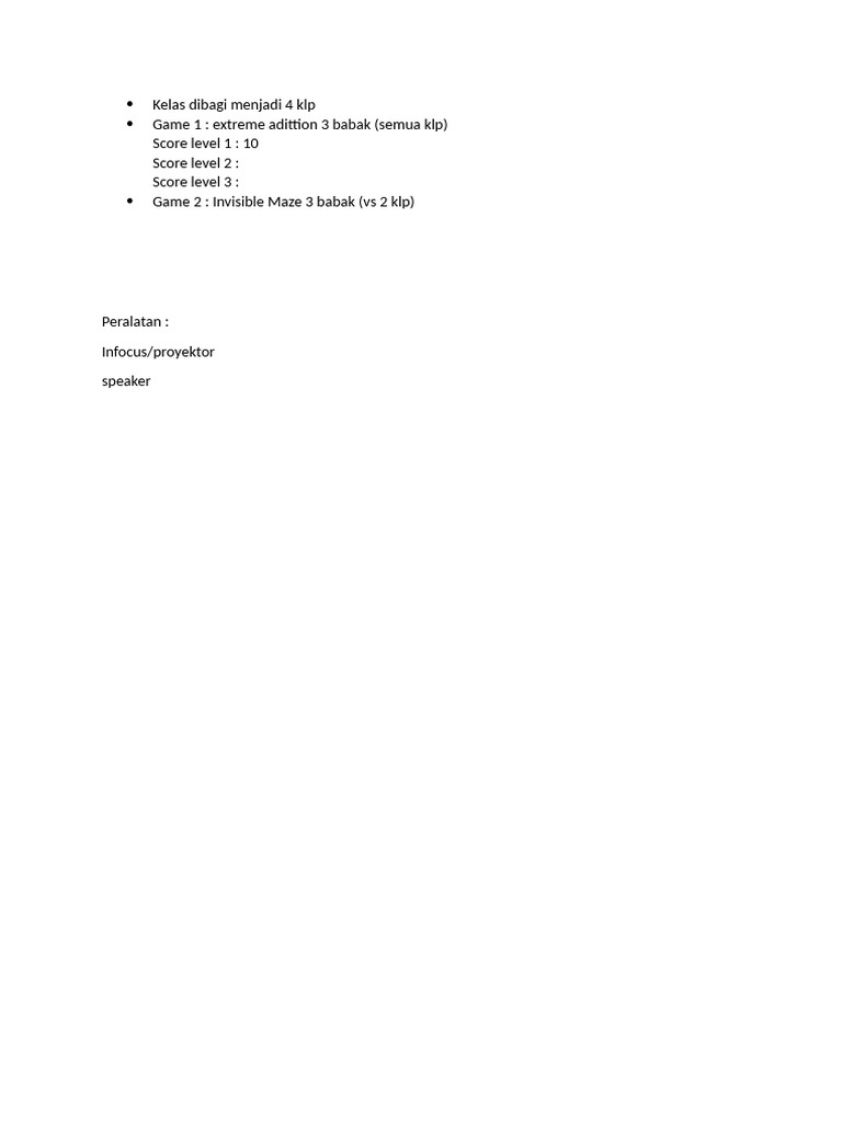 Rules Coc Man 1 | PDF