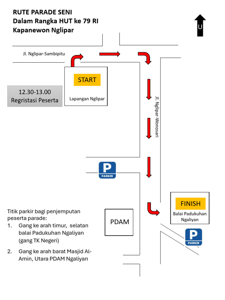 Rute Parade Seni | PDF