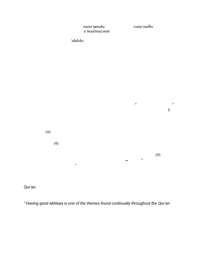 Short Sermon | PDF | Prophets And Messengers In Islam | Abrahamic Religions