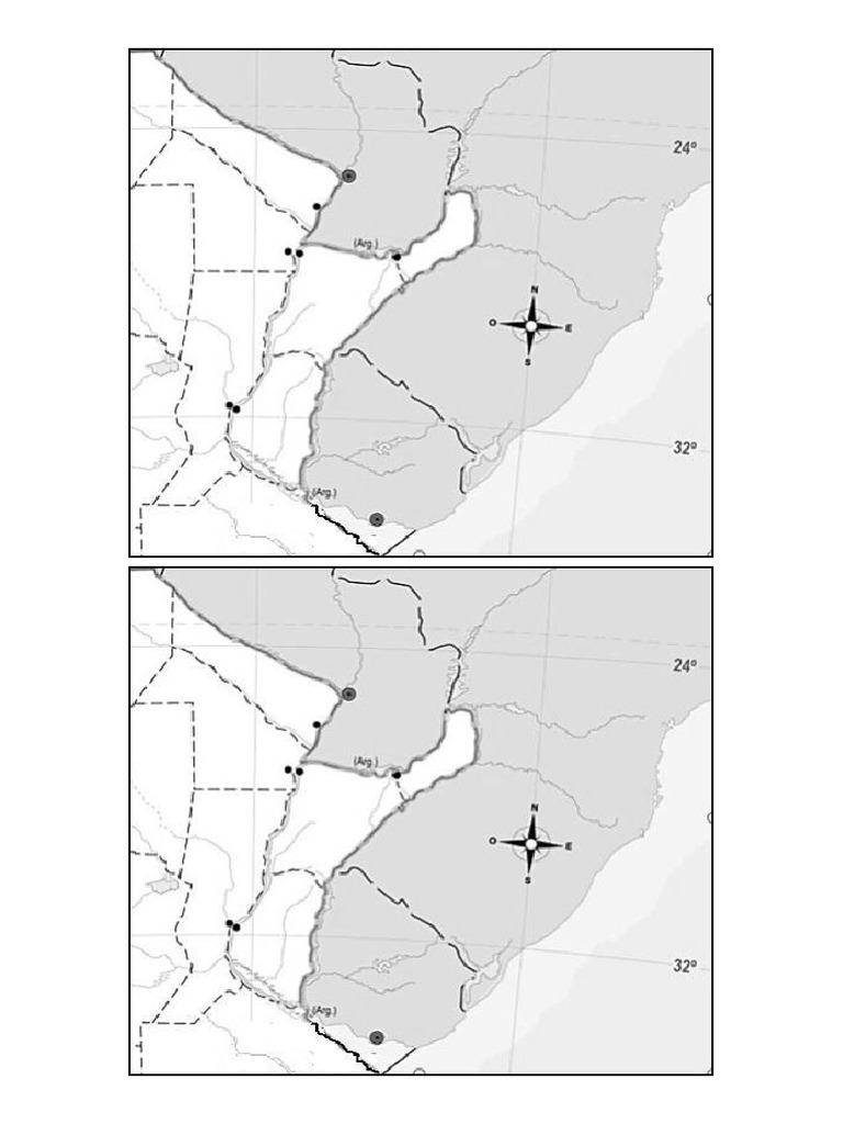 Mapa NEA para Trabajar La Jurisdicci-N Original de Corrientes | PDF