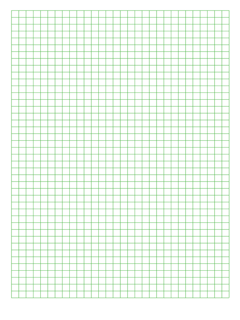 Printable 1_4 Inch Green Graph Paper-A4 With 0.375 in Border | PDF Printable 1_4 Inch Green Graph Paper-A4 With 0.375 in Border | PDF