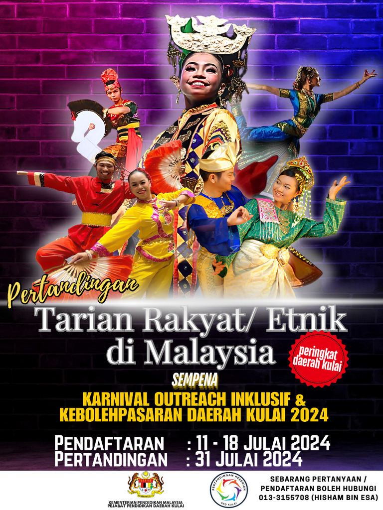 Poster Pertandingan Tarian Etnik Di Malaysia 20240708 124918 0000 | PDF