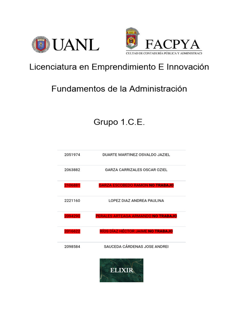 EQ3 Admi Evidencia | PDF
