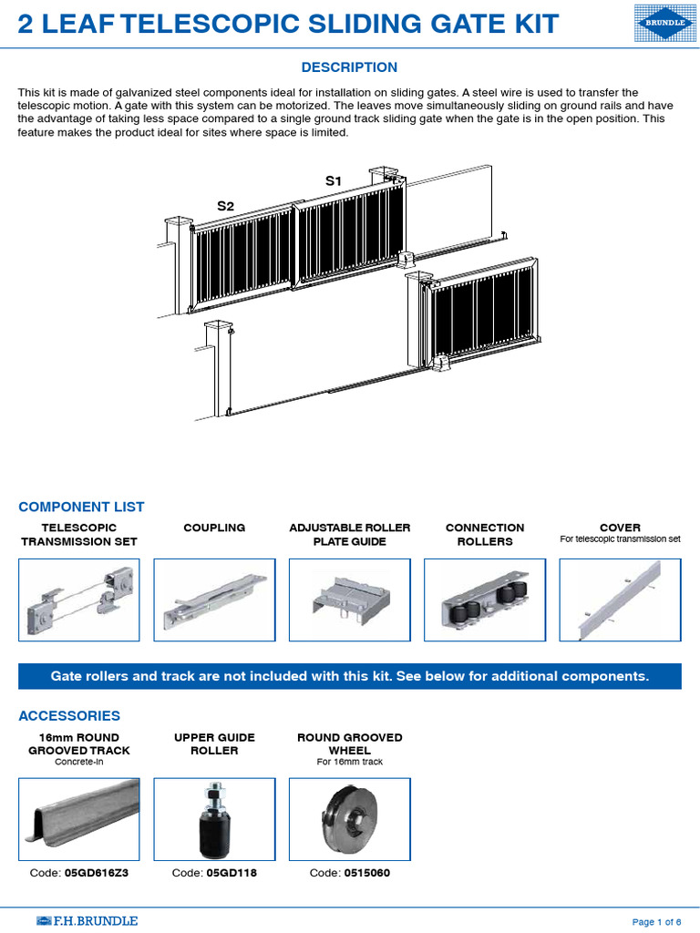 Telescopic-Gate-Kit | PDF