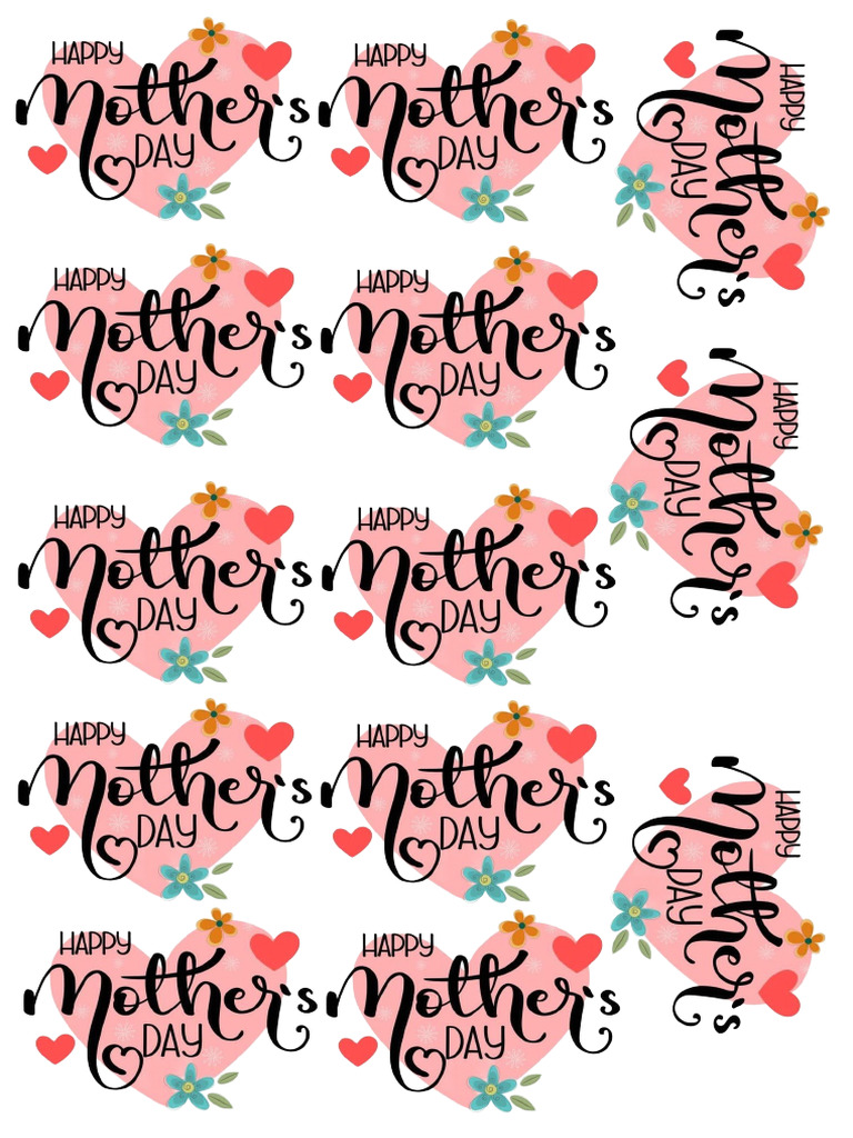 Mothers Day Heart | PDF