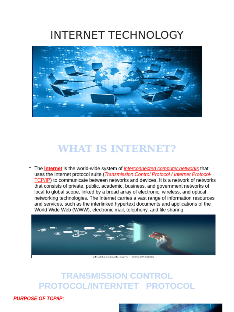 Internet Technology It Era | PDF