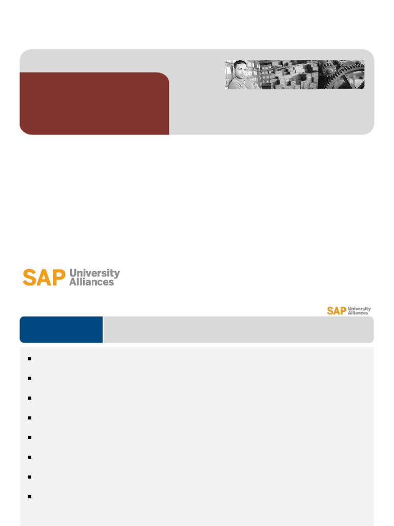 4 Gestion de Materiales GBI - SAP Parte I | PDF