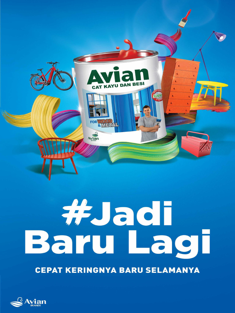 KATALOG CAT BESI DAN KAYU AVIAN | PDF
