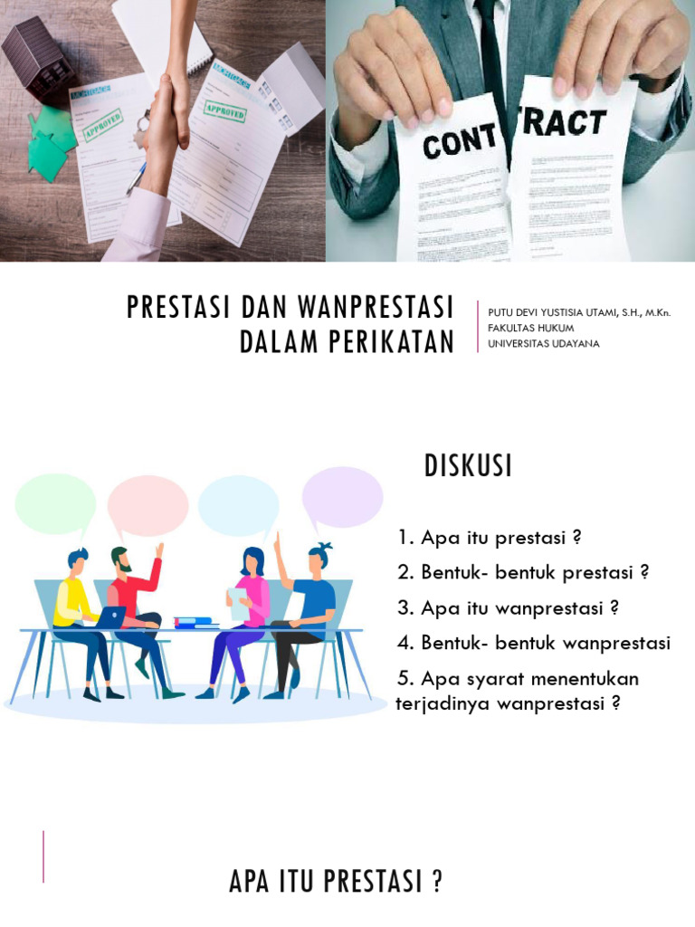 Prestasi, Wanprestasi-Ok | PDF