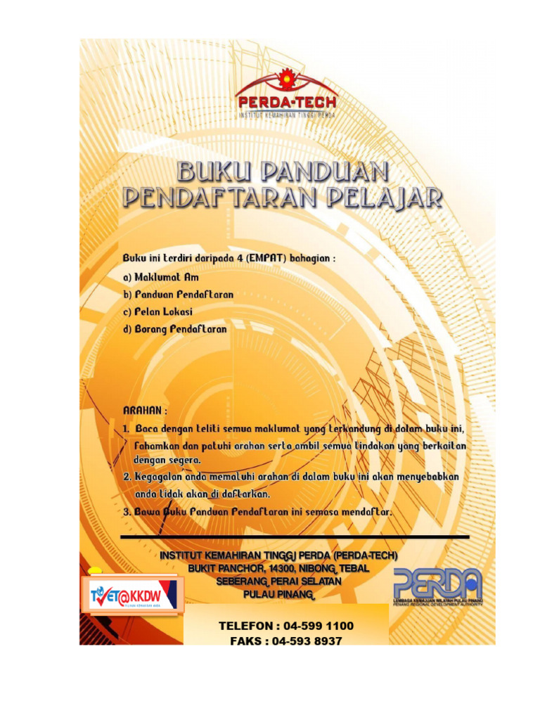 Panduan_pendaftaran perda tech | PDF