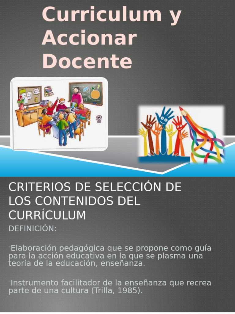 Eq 5 CRIT de Seleccion de Contenidos | PDF | Plan de estudios | Salud y ...