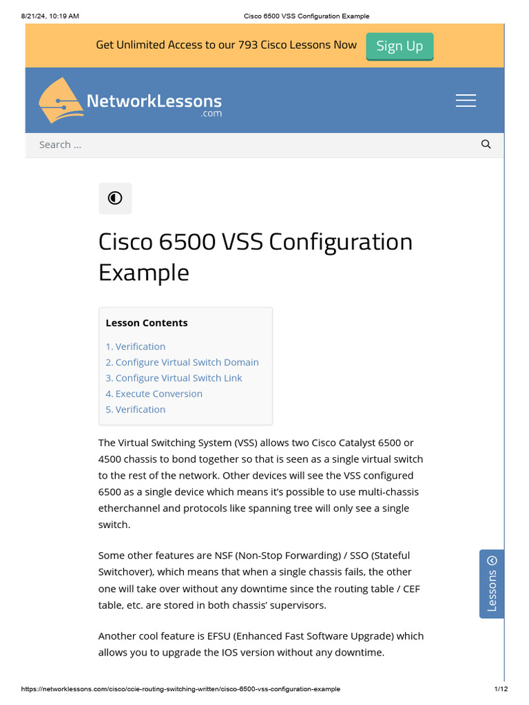 Virtual Stacking Configuration | PDF