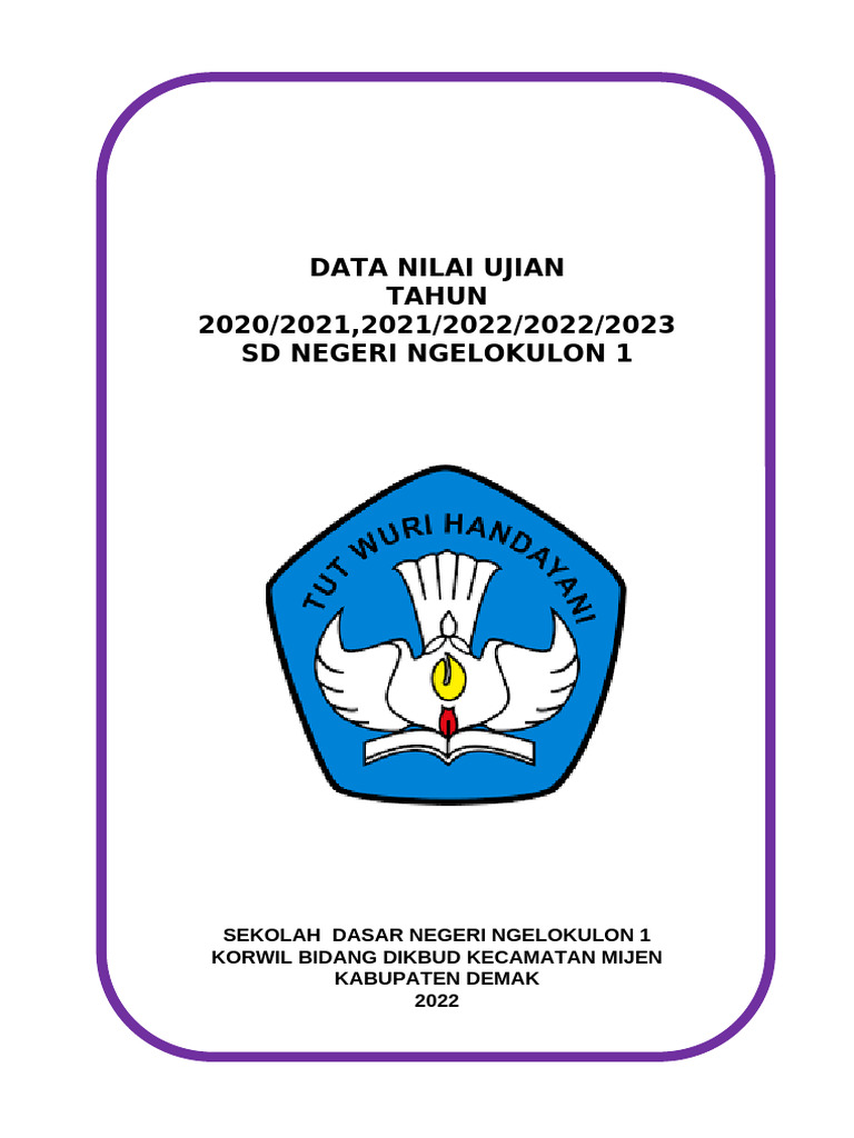 Data Nilai Ujian | PDF