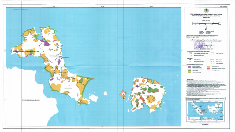 Peta Indikatif Perhutanan Sosial (Revisi IV) 20210623022550-Piaps | PDF