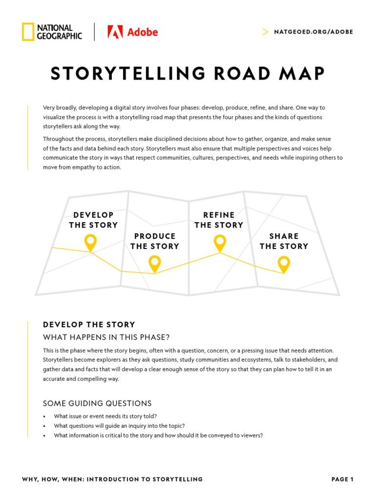 Storytelling Road Map | PDF