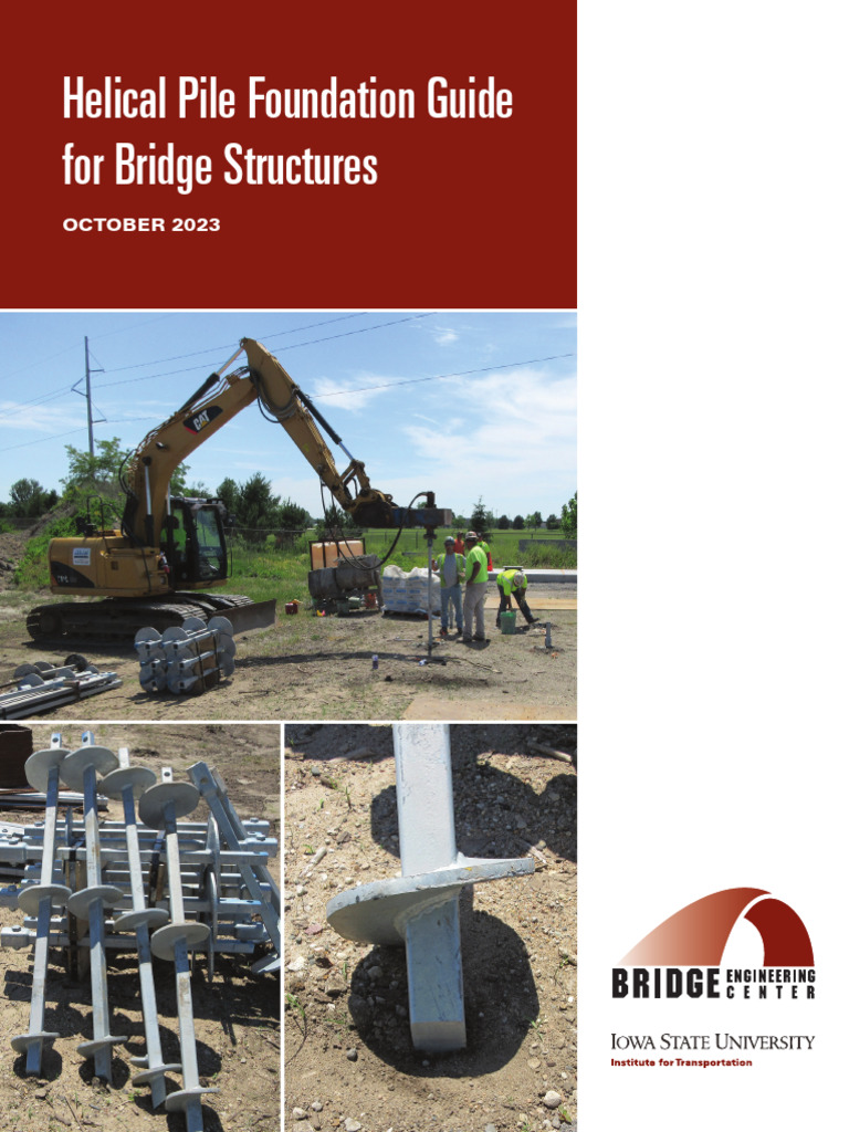 Helical Pile Foundation Guide | PDF