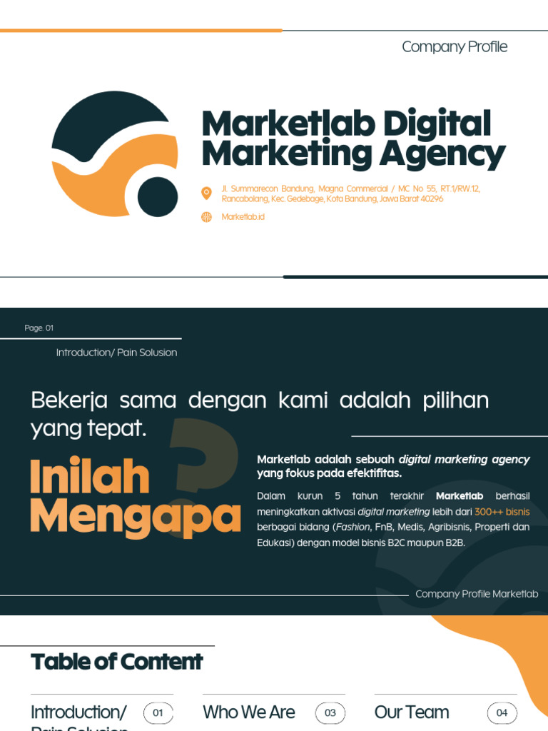 Marketlab: Digital Marketing Solutions | PDF | E Commerce | Business