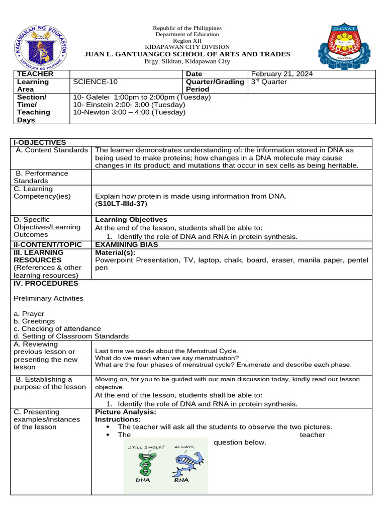 Science 10 LP3 | PDF