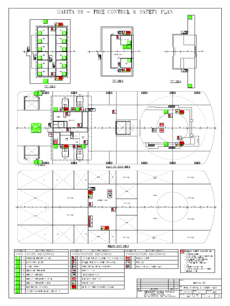 HARITA 88 - Fire Control Safety Plan | PDF