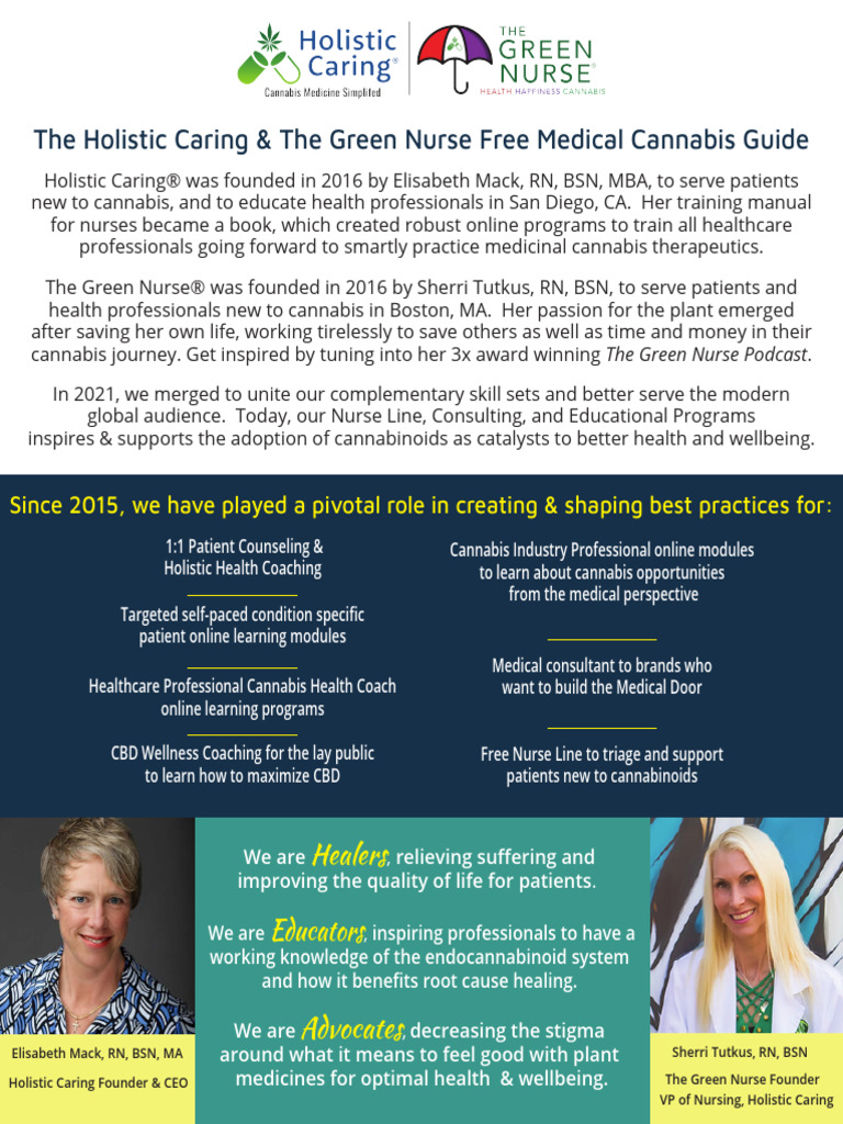 Holistic Caring Medical Cannabis Guide | PDF