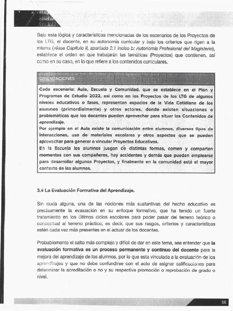 Evaluacion Formativa Pdf