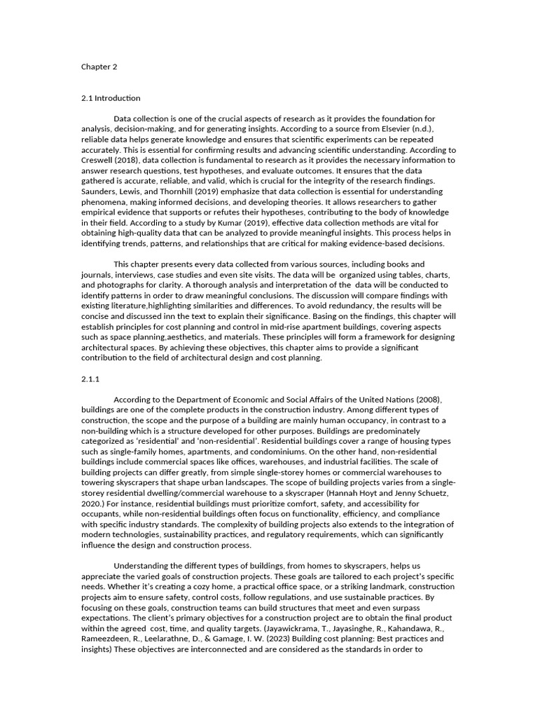 Chapter 2 Draft | PDF