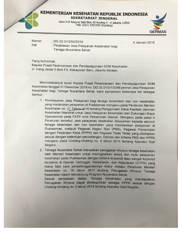 Penjelasan Kapitasi JKN NS | PDF