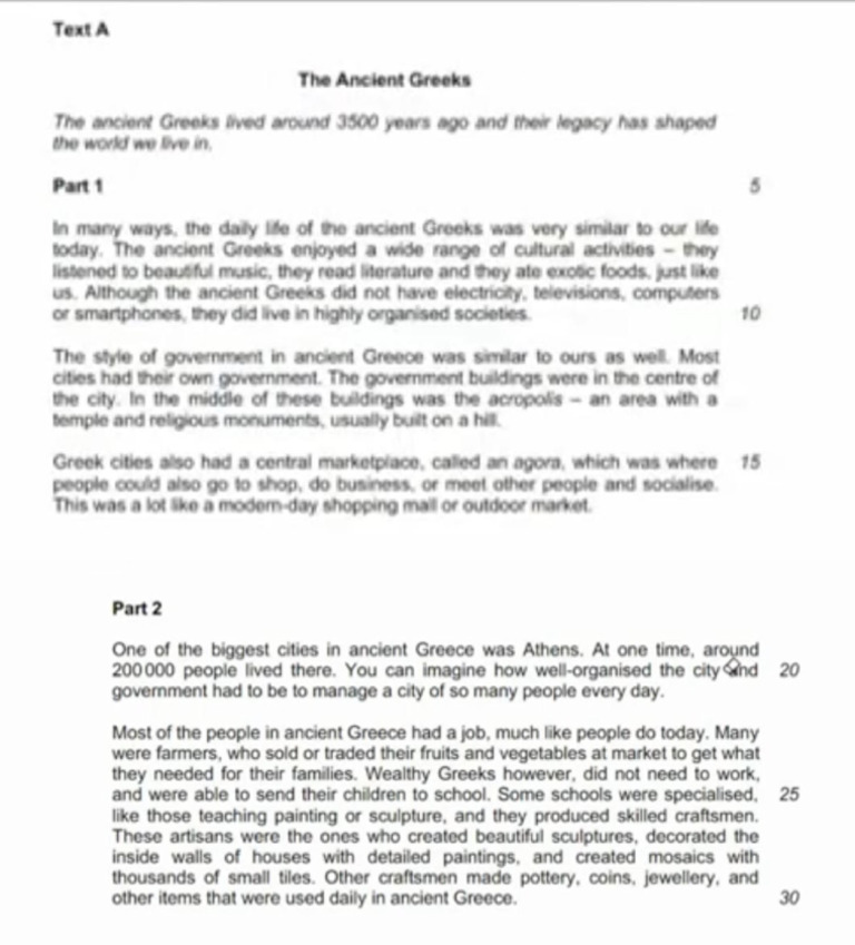 English Paper 1 | PDF