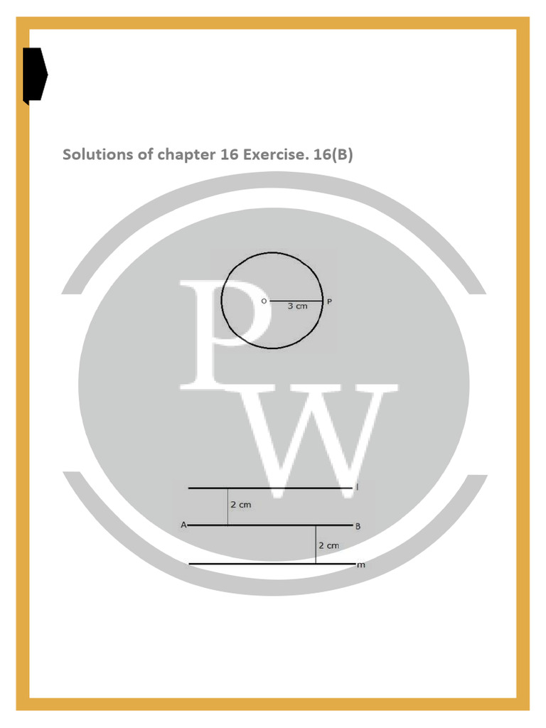 Loci PW Class 10 | PDF