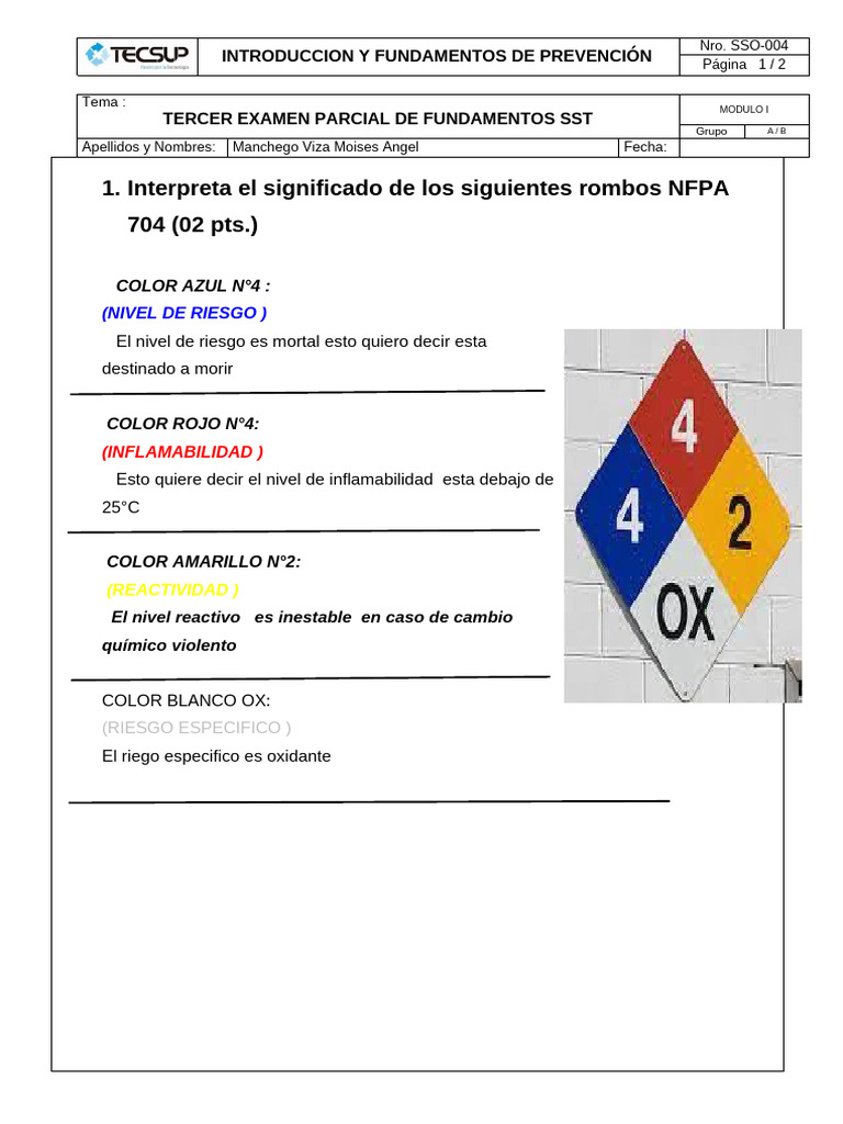 4to Examen INF-1 | PDF