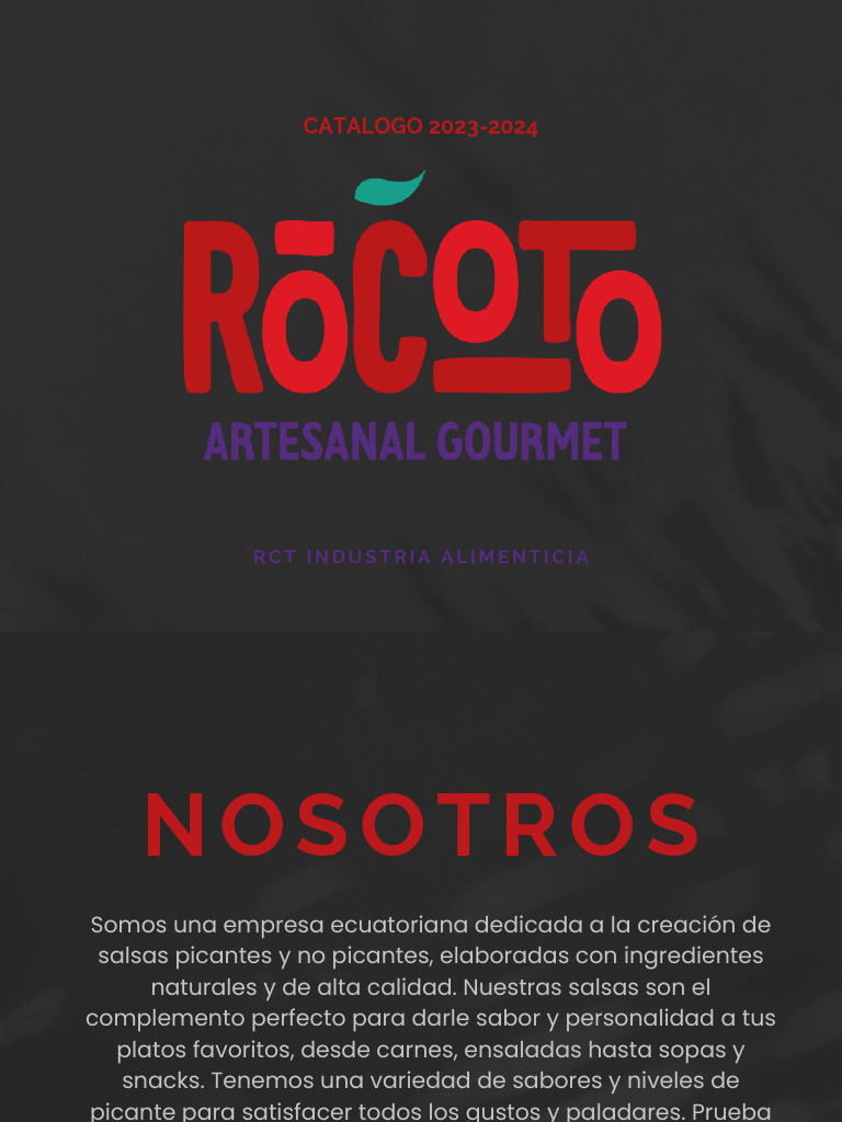 Rocoto Final Todos Los Productos Comprimido | PDF