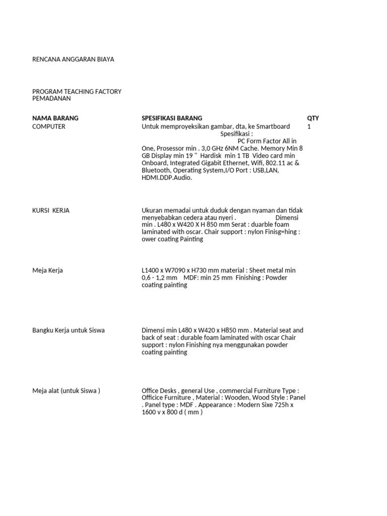 Rab Alat Tefa Ak | PDF